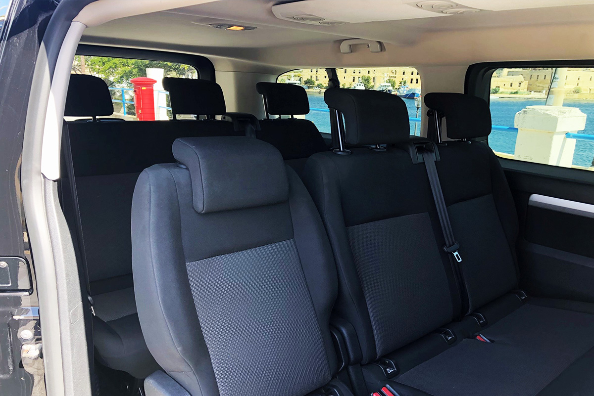Executive Minivan Transfers in Malta